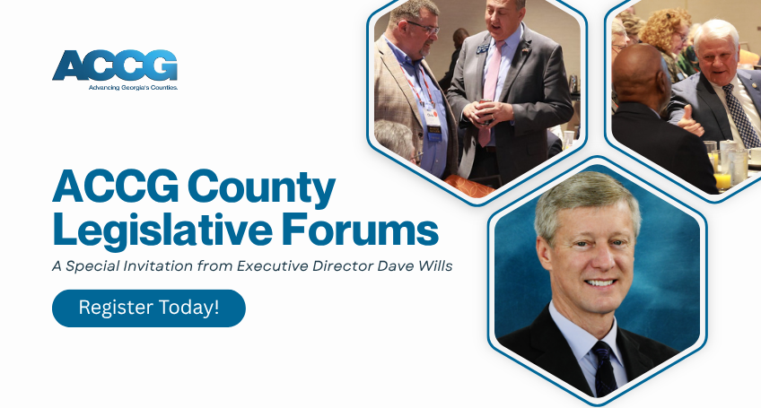 ACCG County Legislative Forums