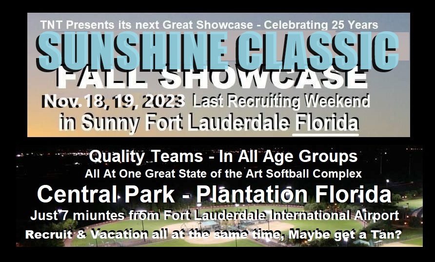 Fun Things & Get Recruited - TNT Sunshine Classic Showcase & TNT South ...