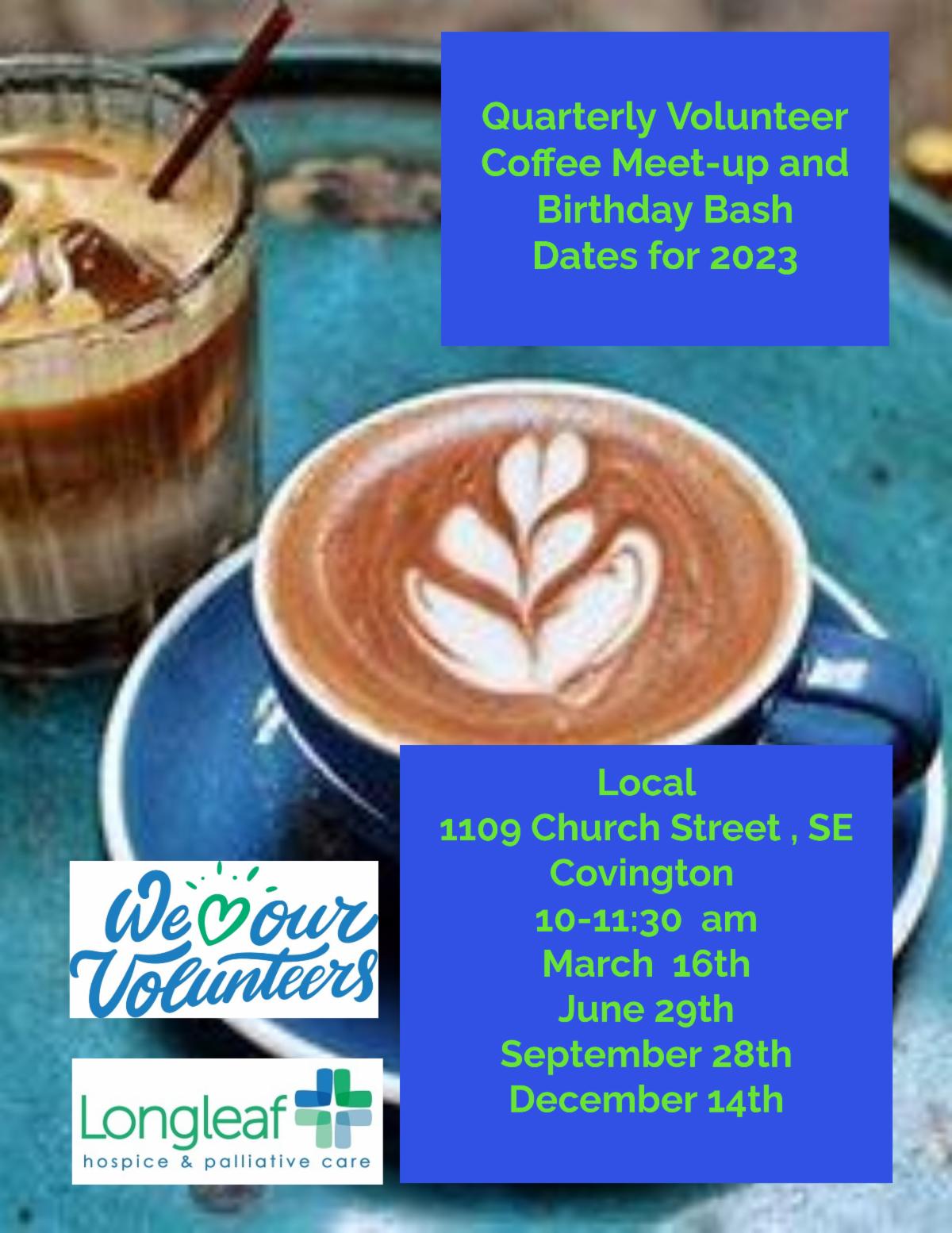 VOLUNTEER NEWS FROM LOY AND TERRY