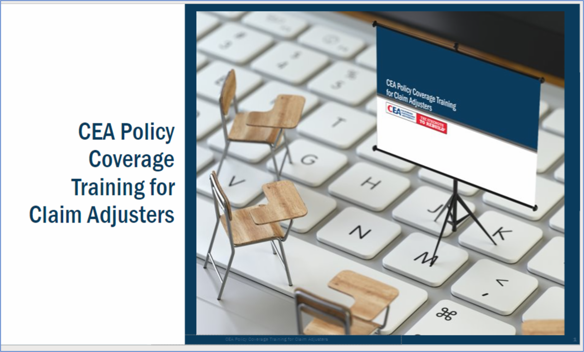 Meet CEA's New Chief Insurance & Claims Officer!