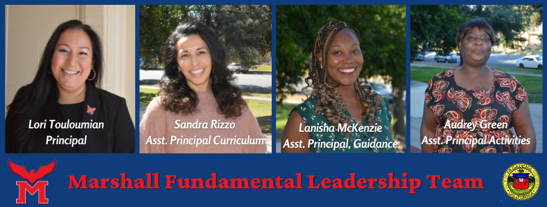 Greetings from Marshall Fundamental Secondary School