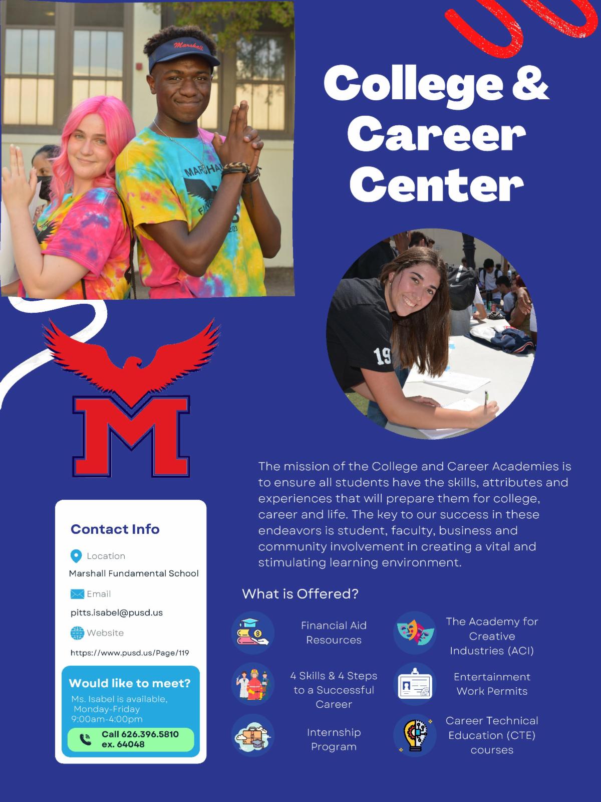 Greetings from Marshall Fundamental Secondary School