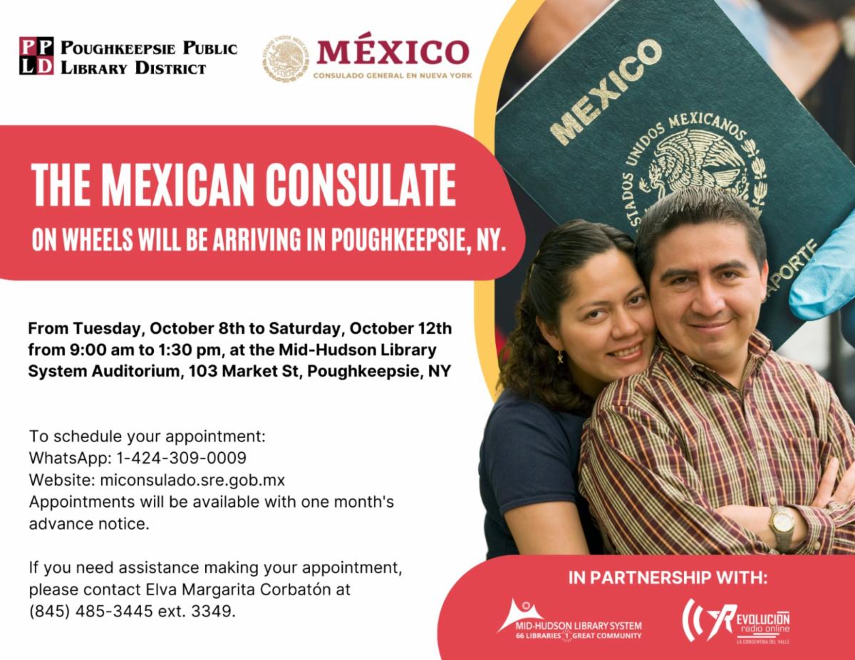 Mexican Consulate on Wheels Event (MHLS Bulletin) 8.27.24