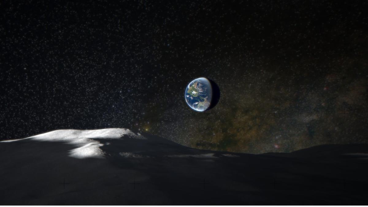 (March 12) Virtual Moon – A Virtual Spacetime Portal to the Moon