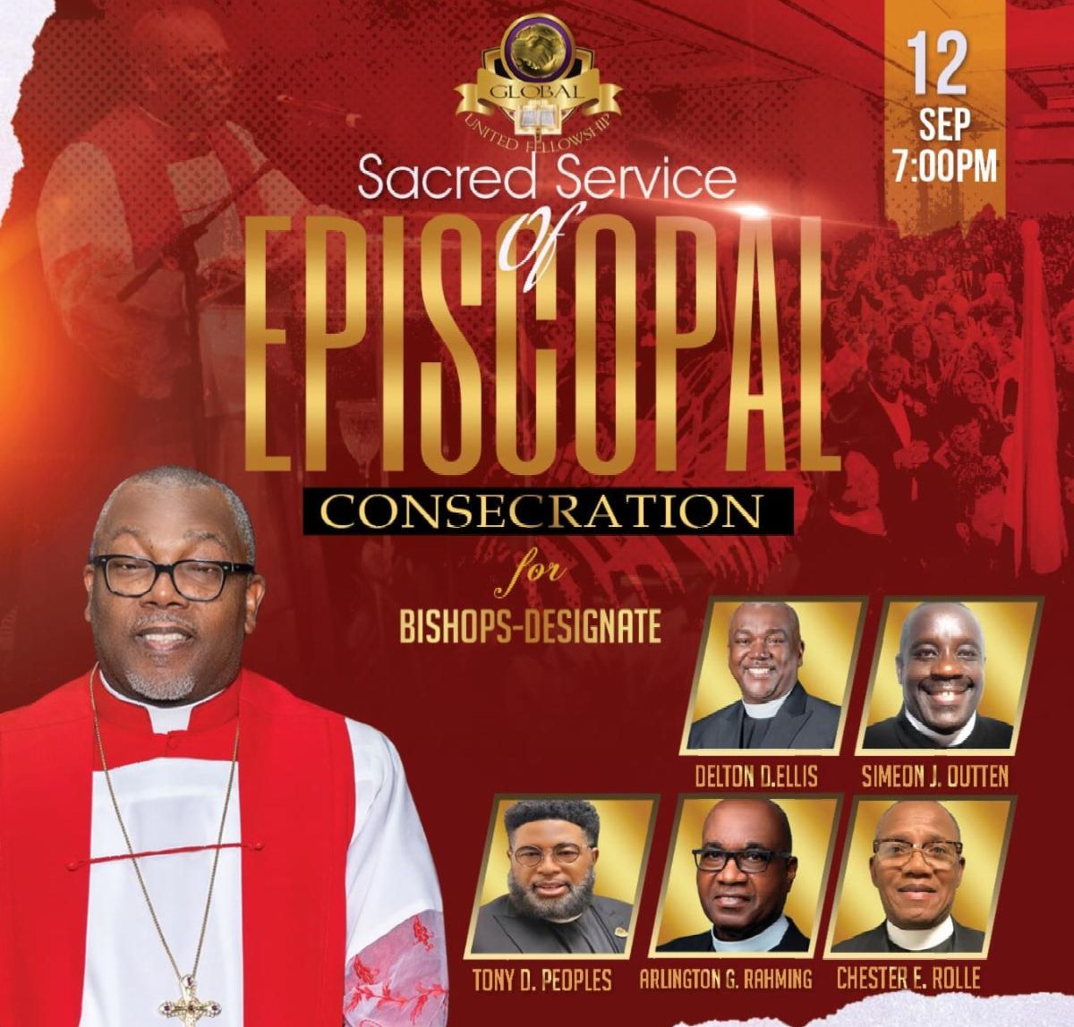 Tune in to GUF Service of Episcopal Consecration