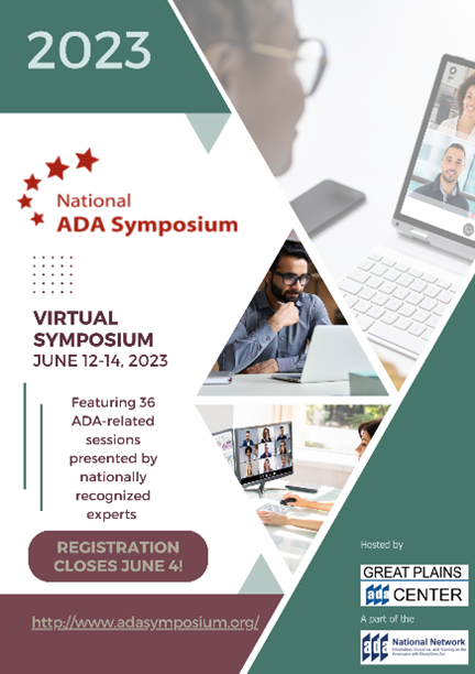 Registration for 2023 National ADA Symposia