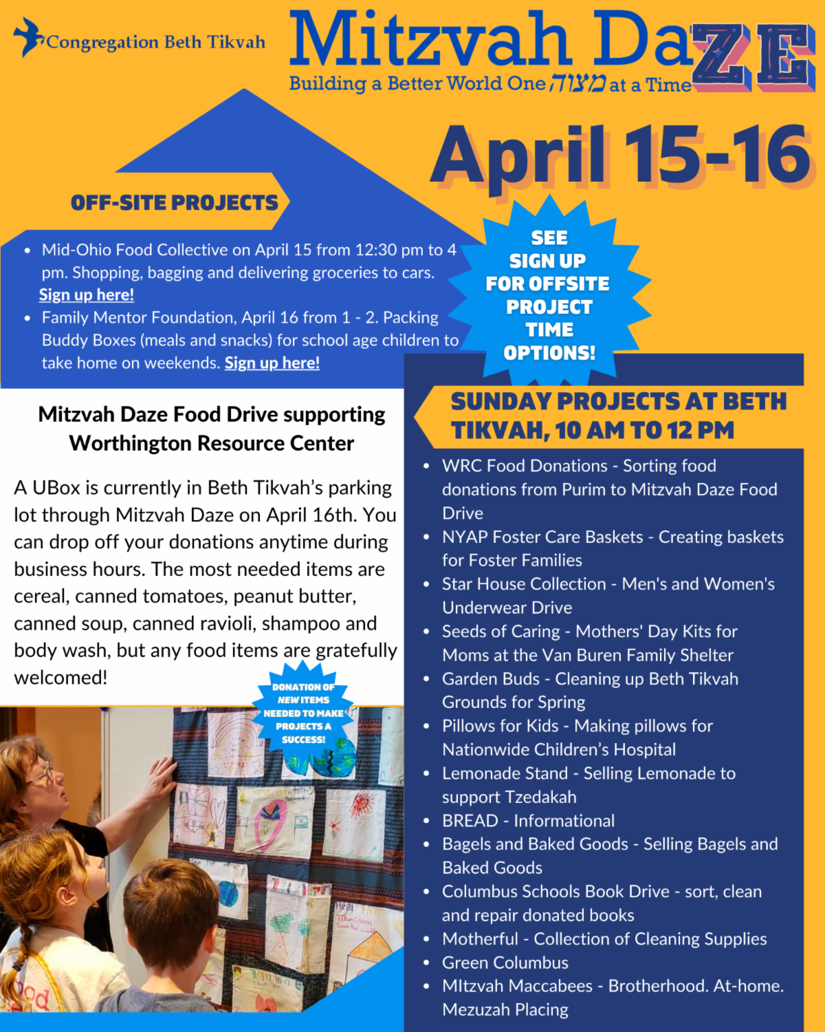 Shabbat Shalom from Rabbi Rick! Friday, April 14