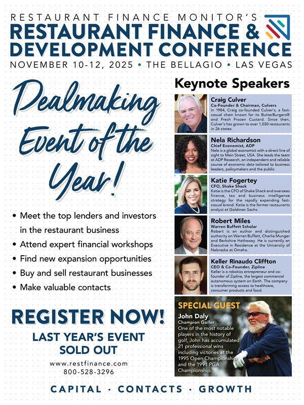 Restaurant Finance & Development Conference