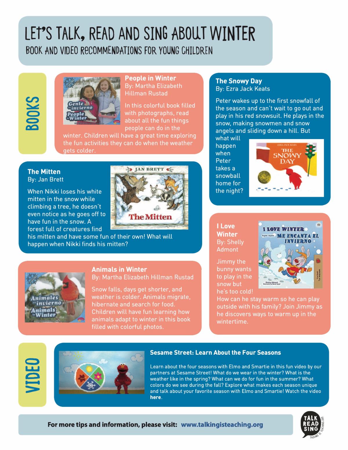 Let's Talk about WINTER!