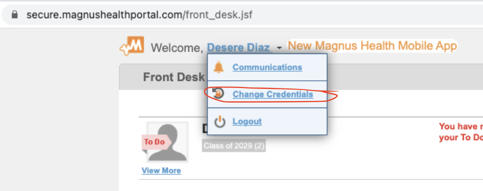 Accessing the Magnus Health App