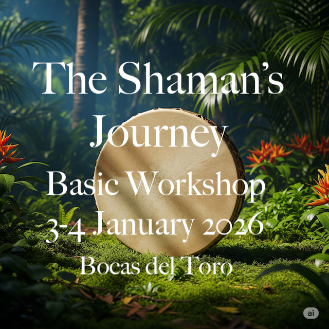 The Shaman's Journey workshop, Bocas del Toro 3-4 January 2026