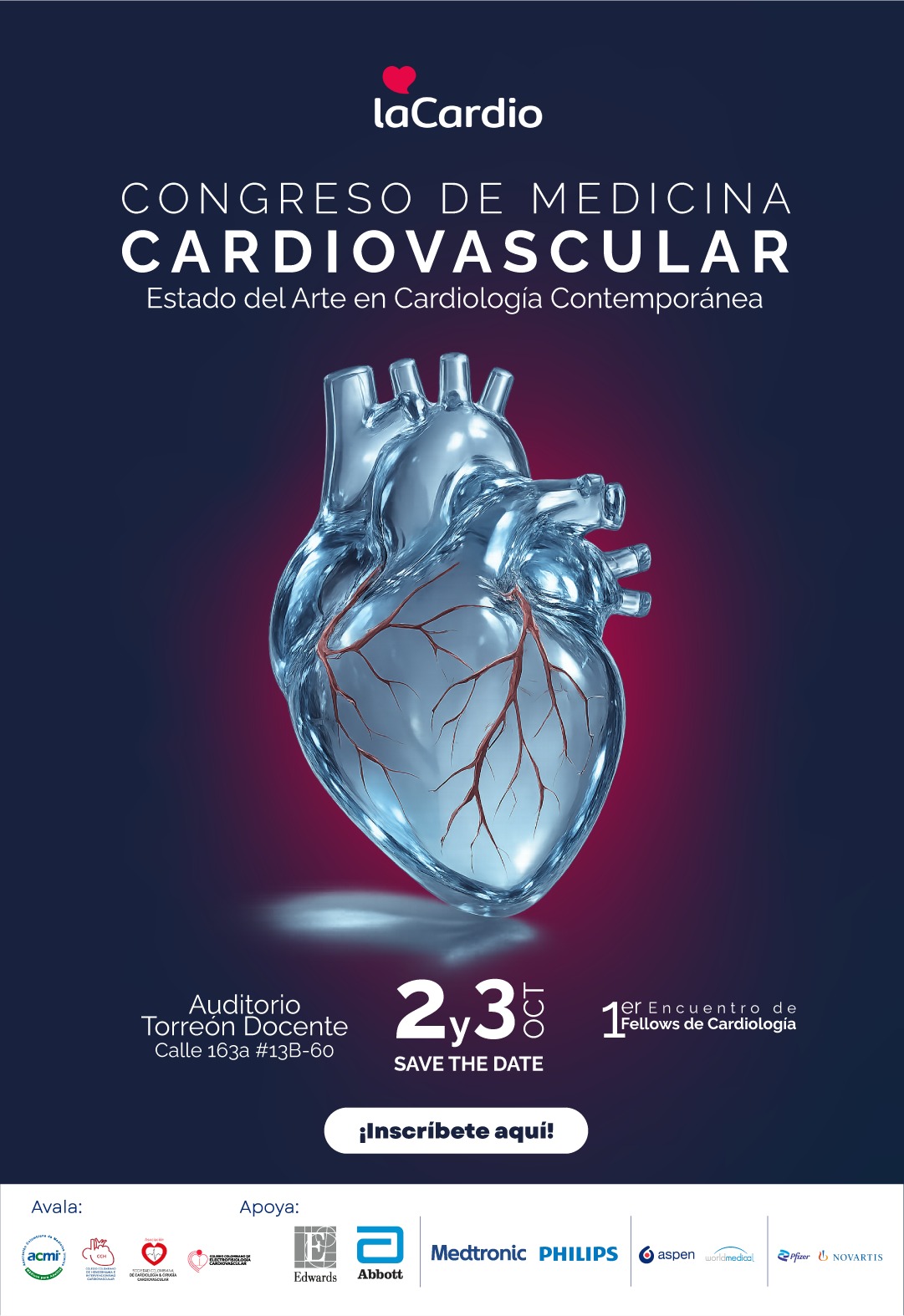 CONGRESO DE MEDICINA CARDIOVASCULAR ﻿ - ﻿LaCardio - Octubre 2 y 3