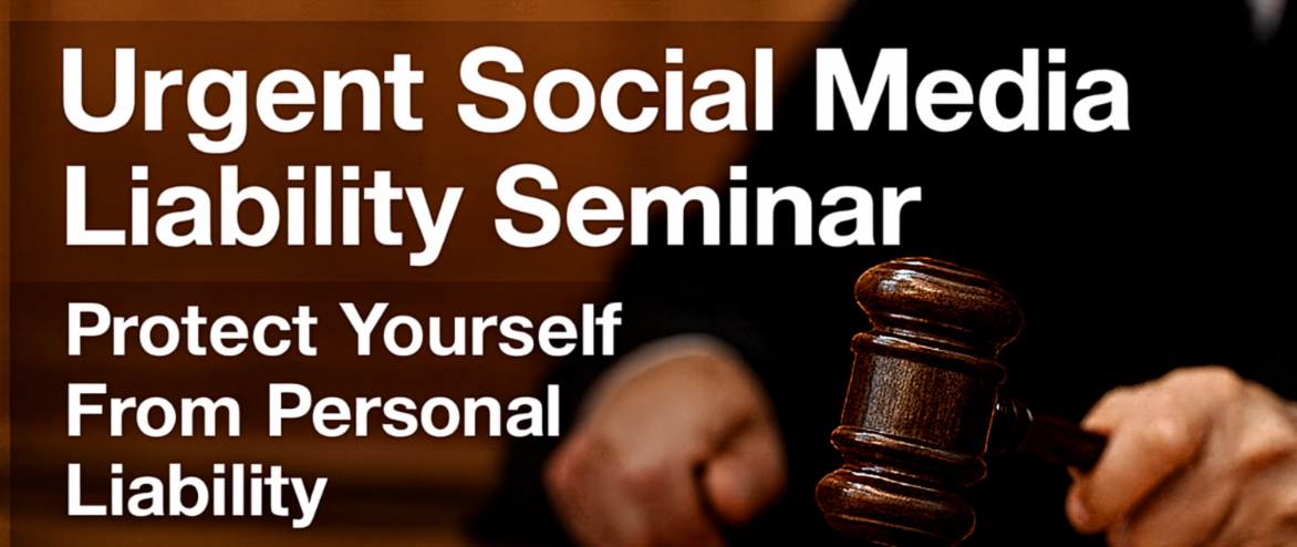 This one-day live course protects your career and exposure to personal ...