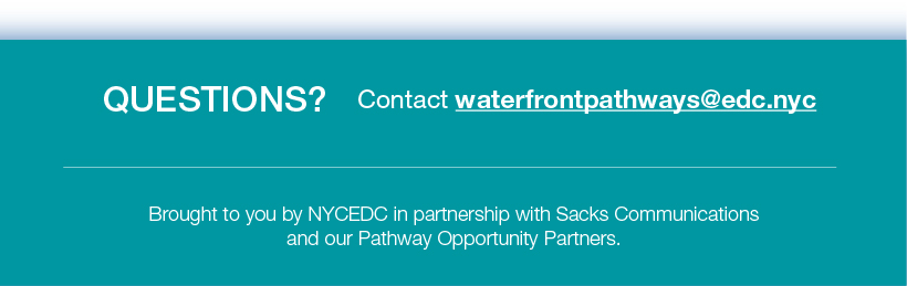 Get Information About NYCEDC's Waterfront Pathways Program