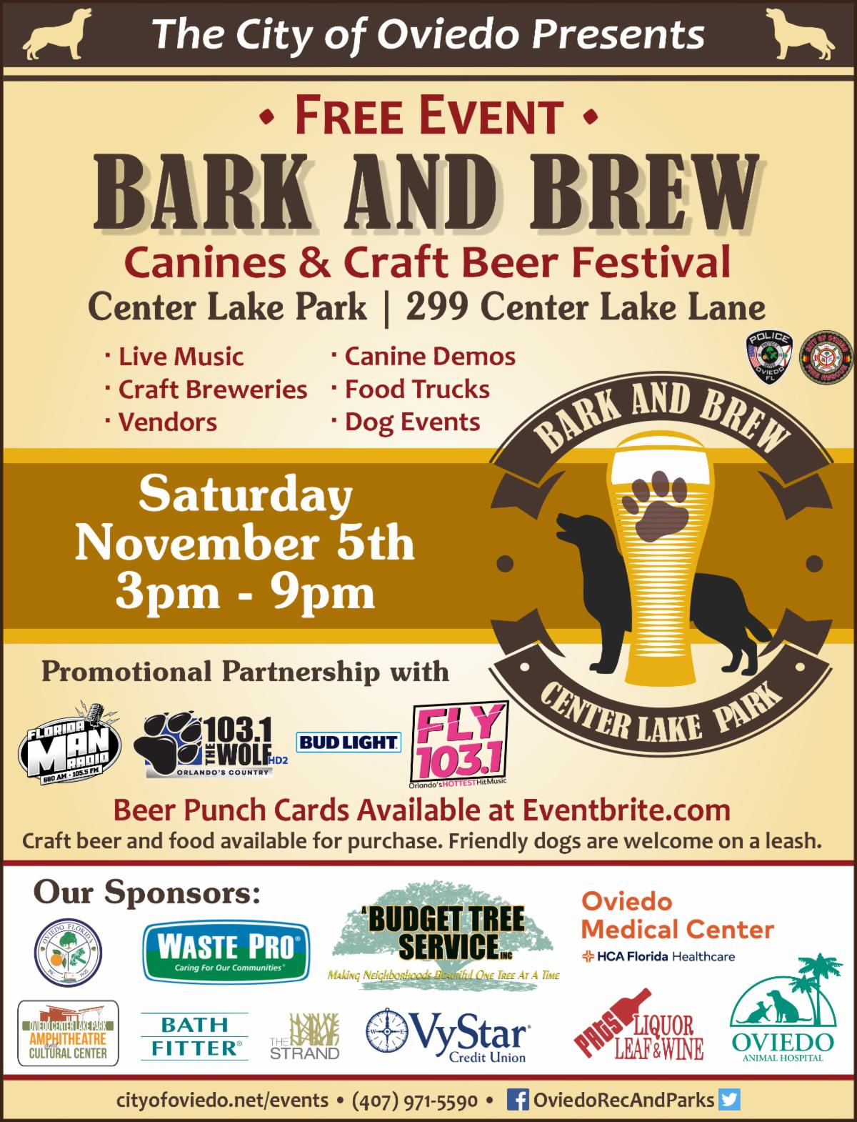 UPDATED Load in for Bark & Brew