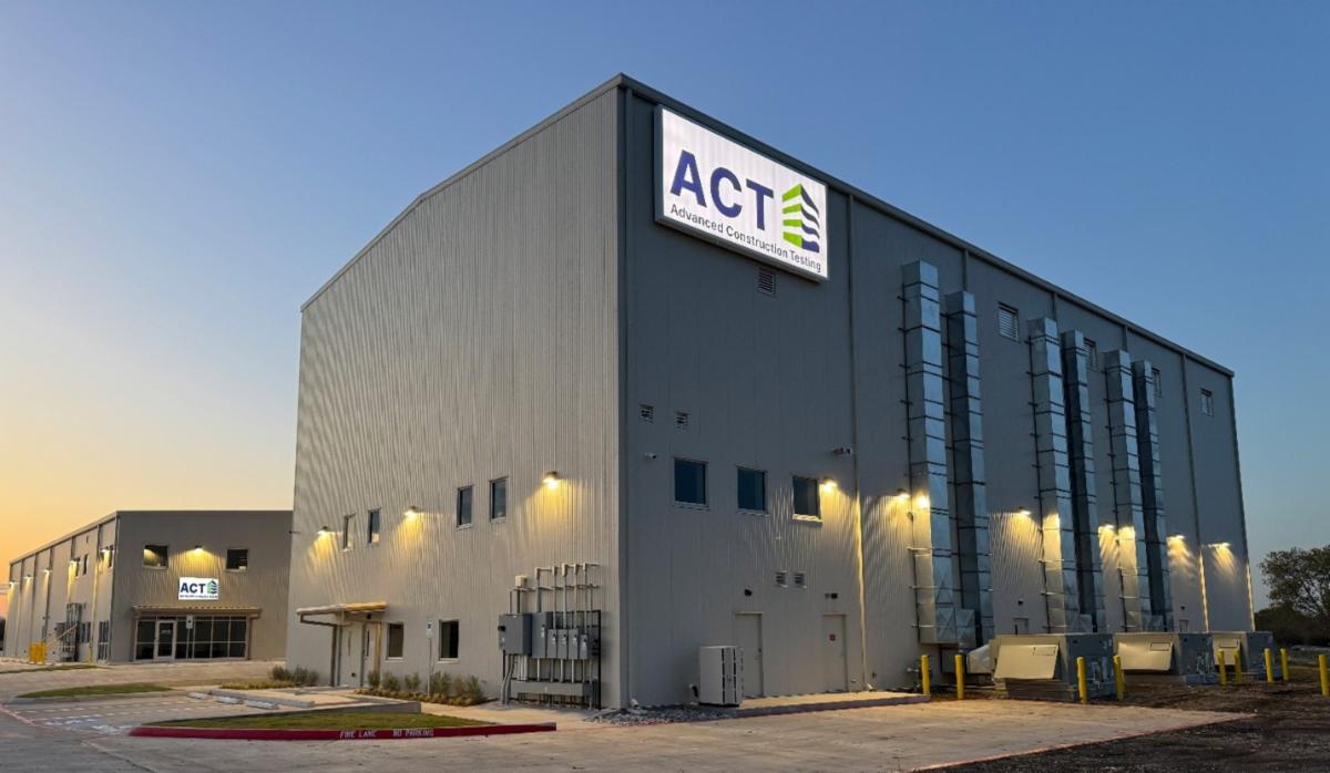 ABB Endorses Advanced Construction Testing (ACT) Laboratory