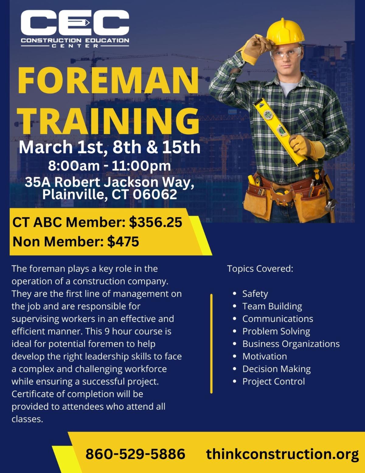 CT ABC Upcoming Events