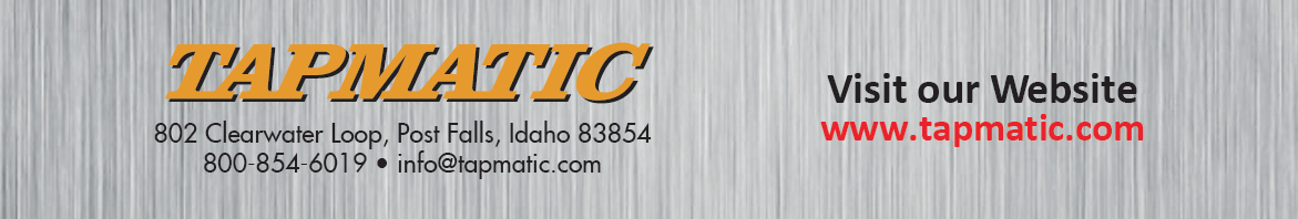 New CNC Deburring Tool with Compression & Extension Float from Tapmatic