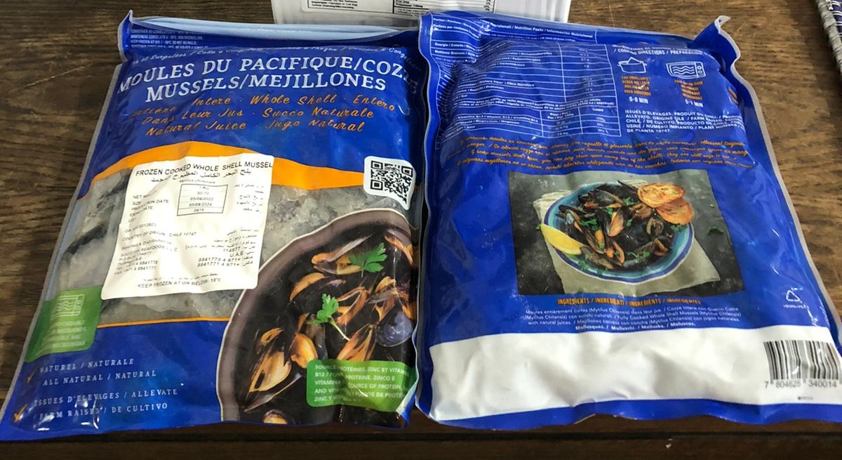 new offer 🐚 whole cooked mussels