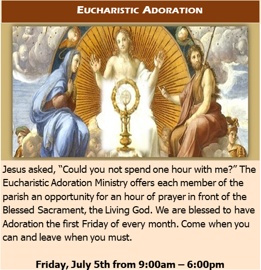 COKAS Bulletin for Sunday June 30th, 2019