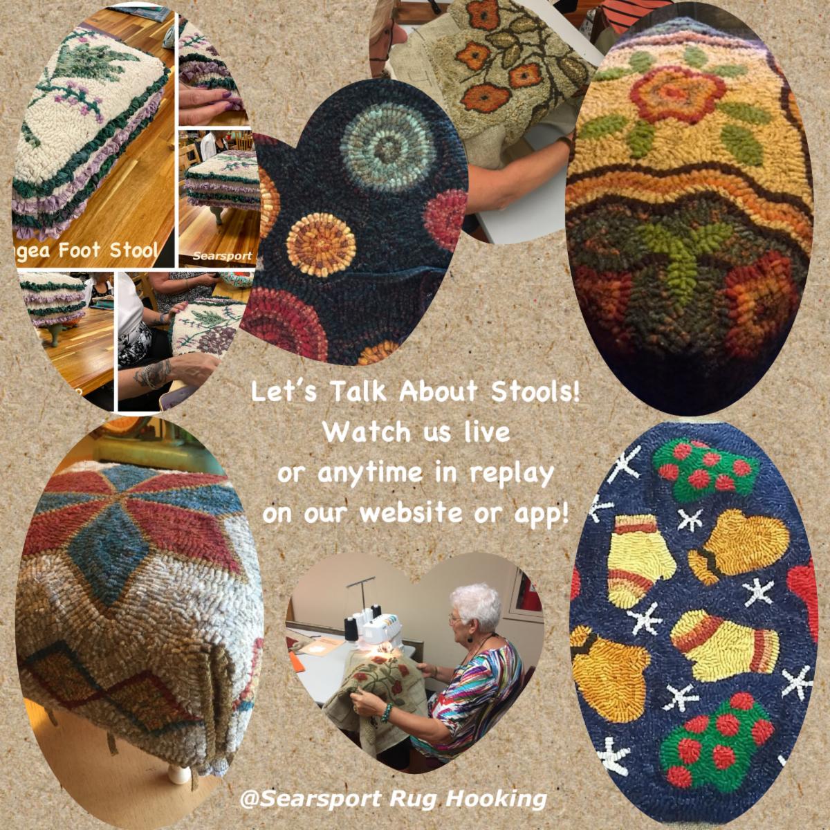 How about a show on hooking stools!