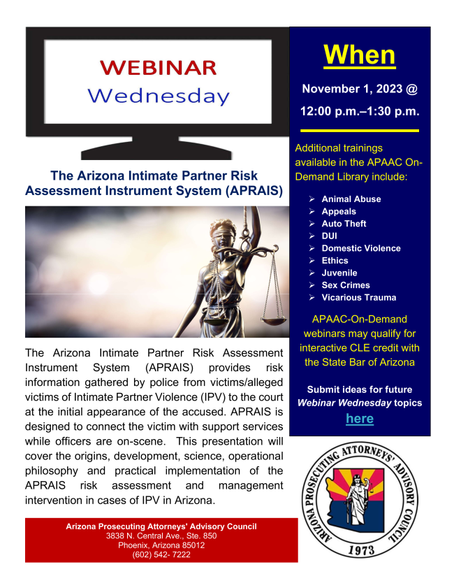WW - The Arizona Intimate Partner Risk Assessment Instrument System ...