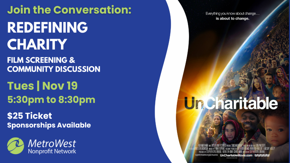 UnCharitable Film Screening & Community Discussion