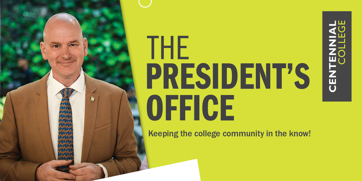 Message from Craig Stephenson: Shaping the Future of Centennial Together