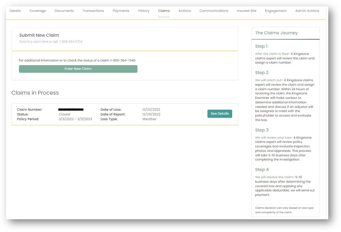 More claims info now available in portals