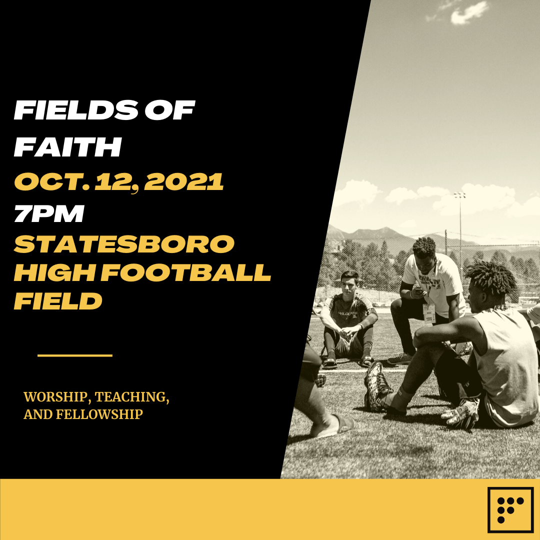 News, Fields of Faith & Grab Your Cleats
