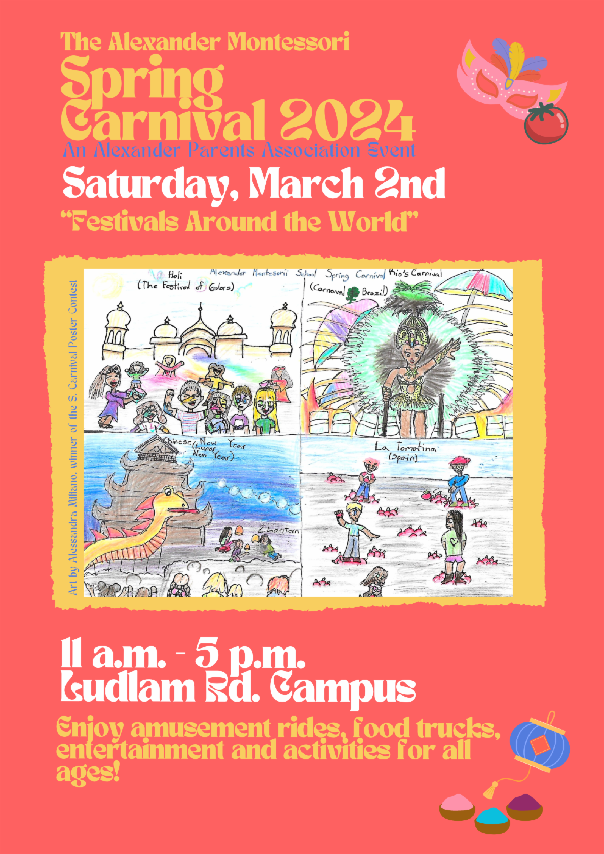 Winner of the Spring Carnival Poster 2024!