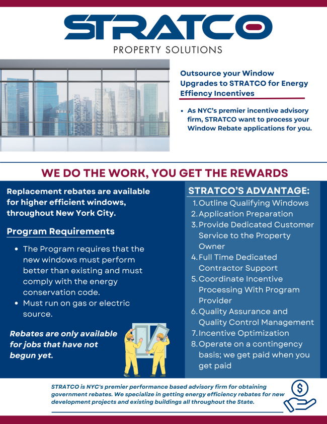 Window Incentive Upgrades with STRATCO