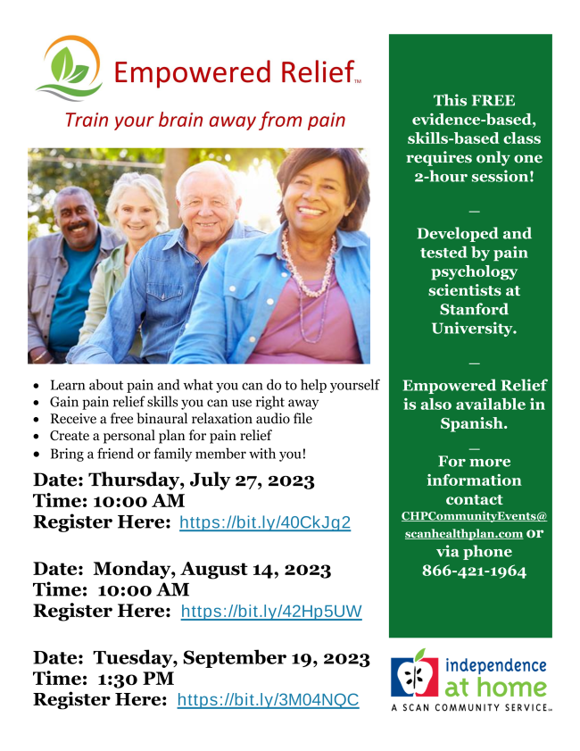 Independence at Home - Monthly Activities Calendar