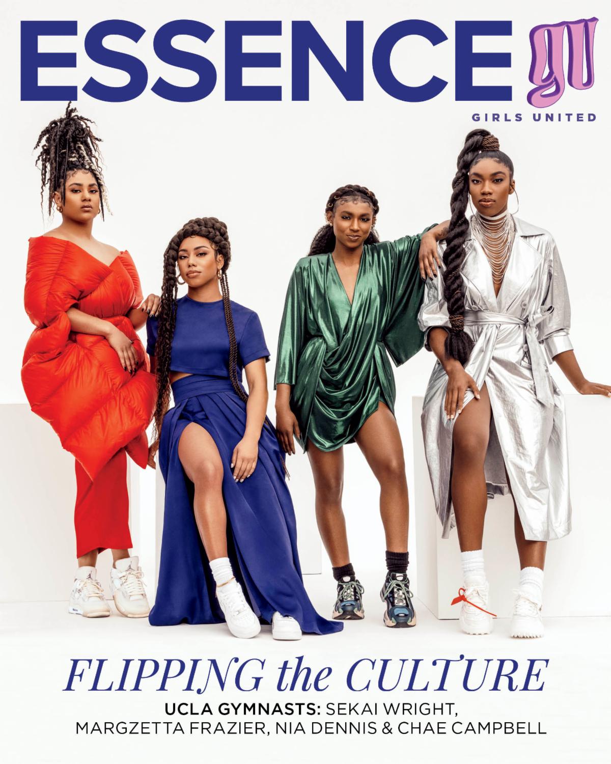 Famed UCLA Gymnasts on ESSENCE Girls United April Digital Cover