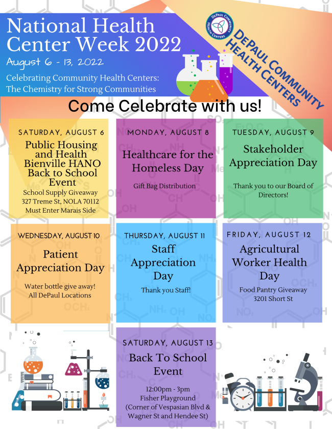 DCHC To Celebrate Its Staff And The Community During National Health ...