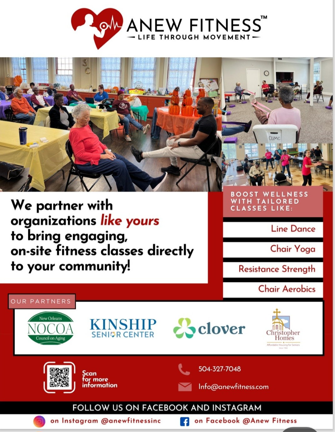 Frederick Griffith / Anew Fitness For Senior Exercise Program
