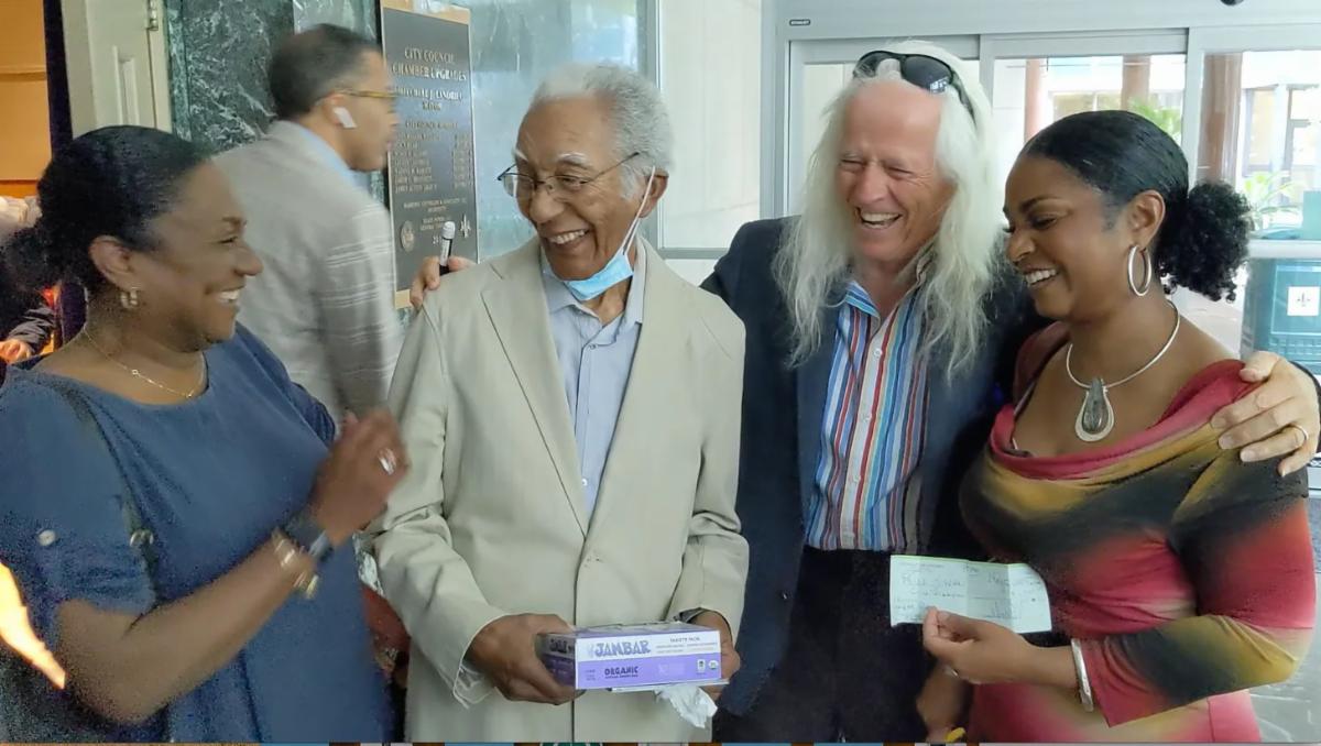 With Kidd Jordan: His Sense of Humor