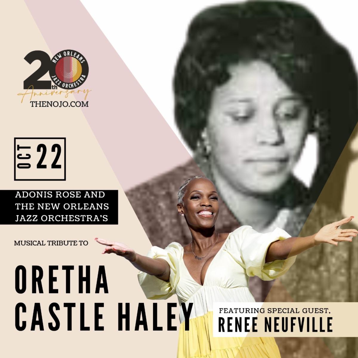 NOJO Oretha Castle Haley Tribute featuring Renee Neufville - Saturday ...