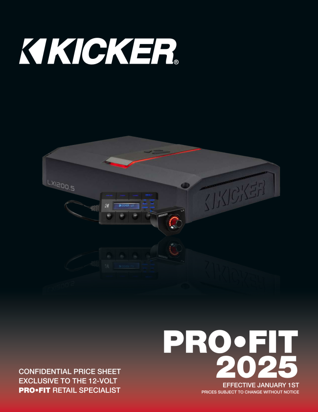 Kicker February 2025 ProFit Information