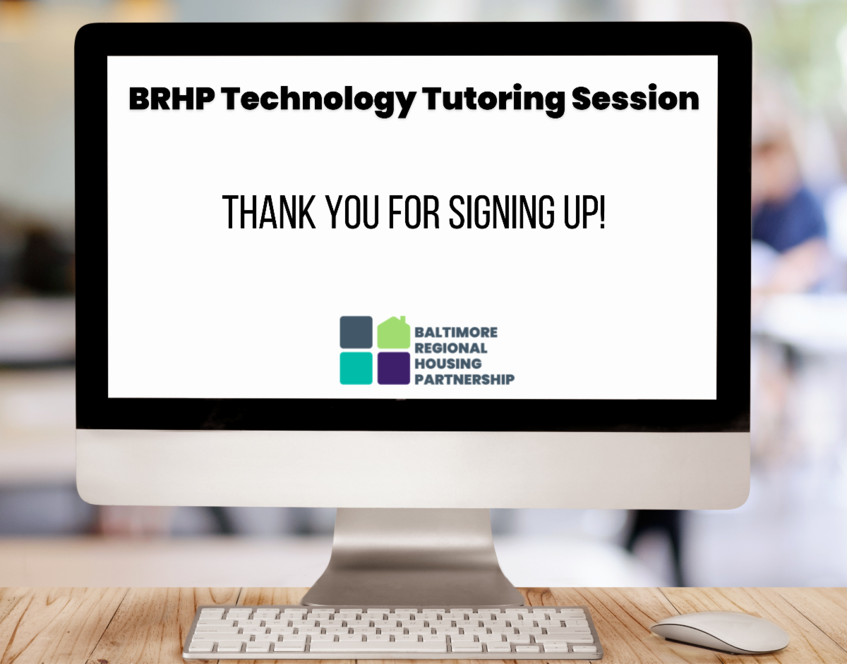 BRHP - Technology Tutoring Session Reminder