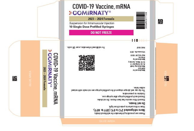 NEW! Refrigerated Pfizer 12yr+ COVID-19 Vaccine | December 19, 2023