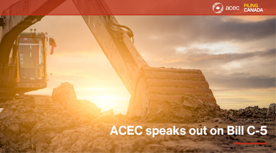 ACEC’s pre-budget submission to the federal government