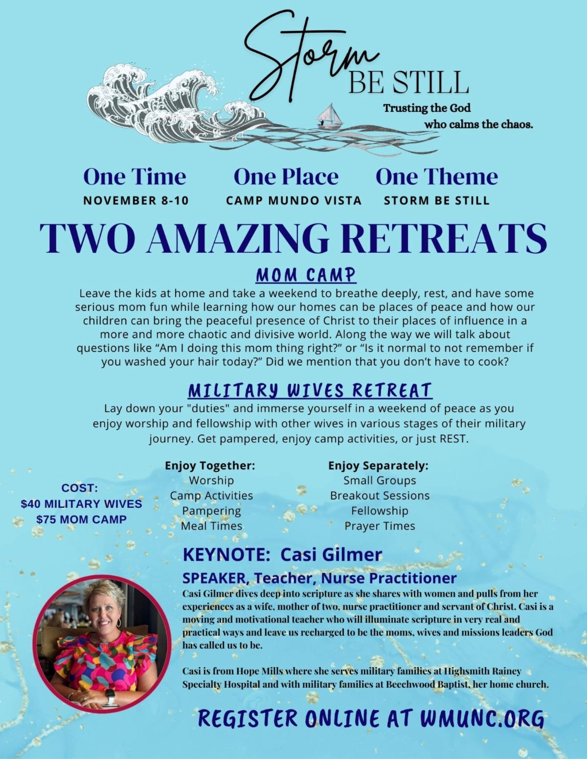 Mom & Military Wives Camp