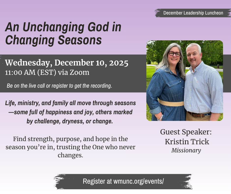 An Unchanging God in Changing Seasons