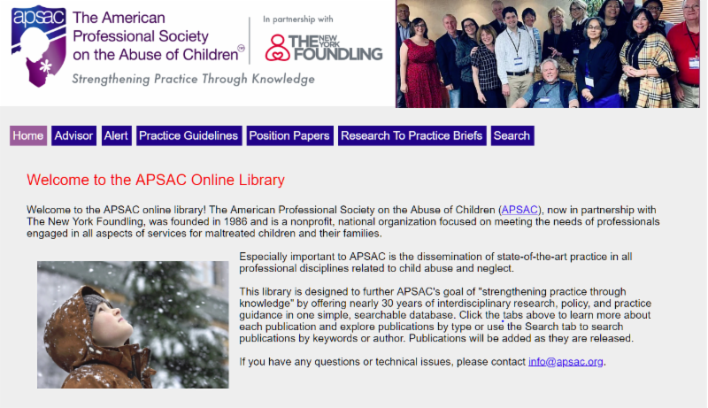 May News from APSAC