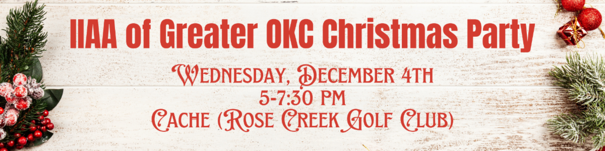 IIAA of Greater OKC Christmas Party