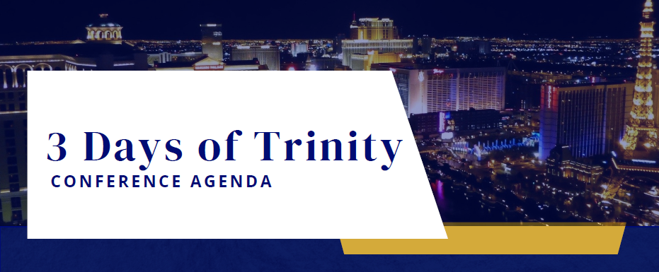3 Days of Trinity - Conference Agenda