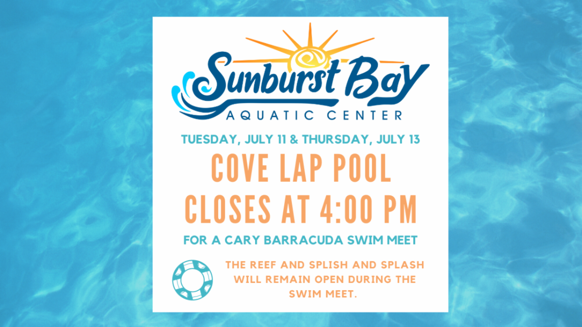 Sunburst Bay Aquatic Center - July at a Glance