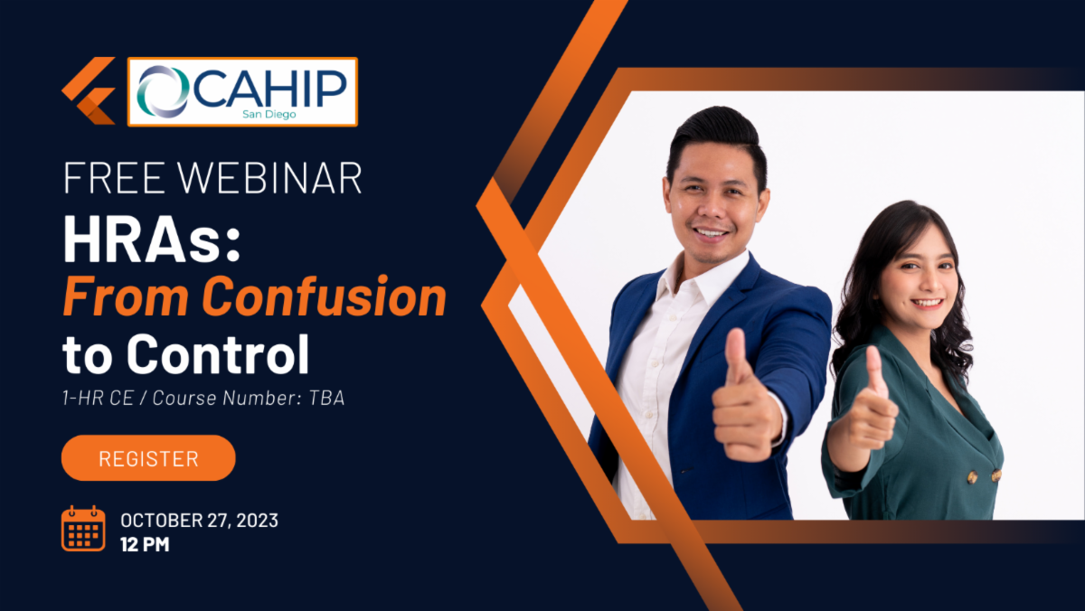 FREE WEBINAR! HRAs: From Confusion to Control