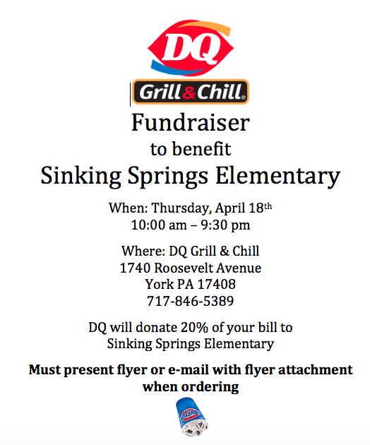 Sinking Springs SPIRIT- April 2019